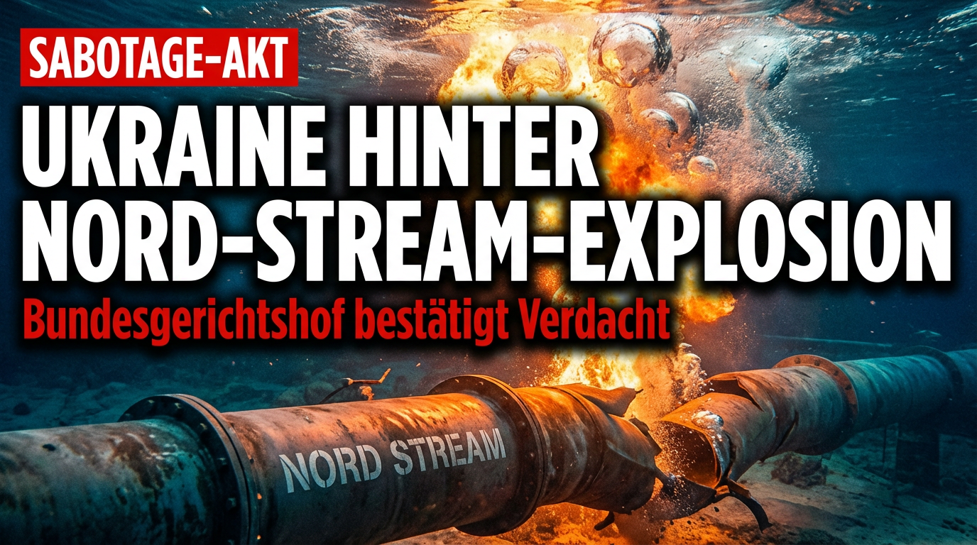 Bundesgerichtshof bestätigt: Ukraine steckt hinter Nord-Stream-Sabotage