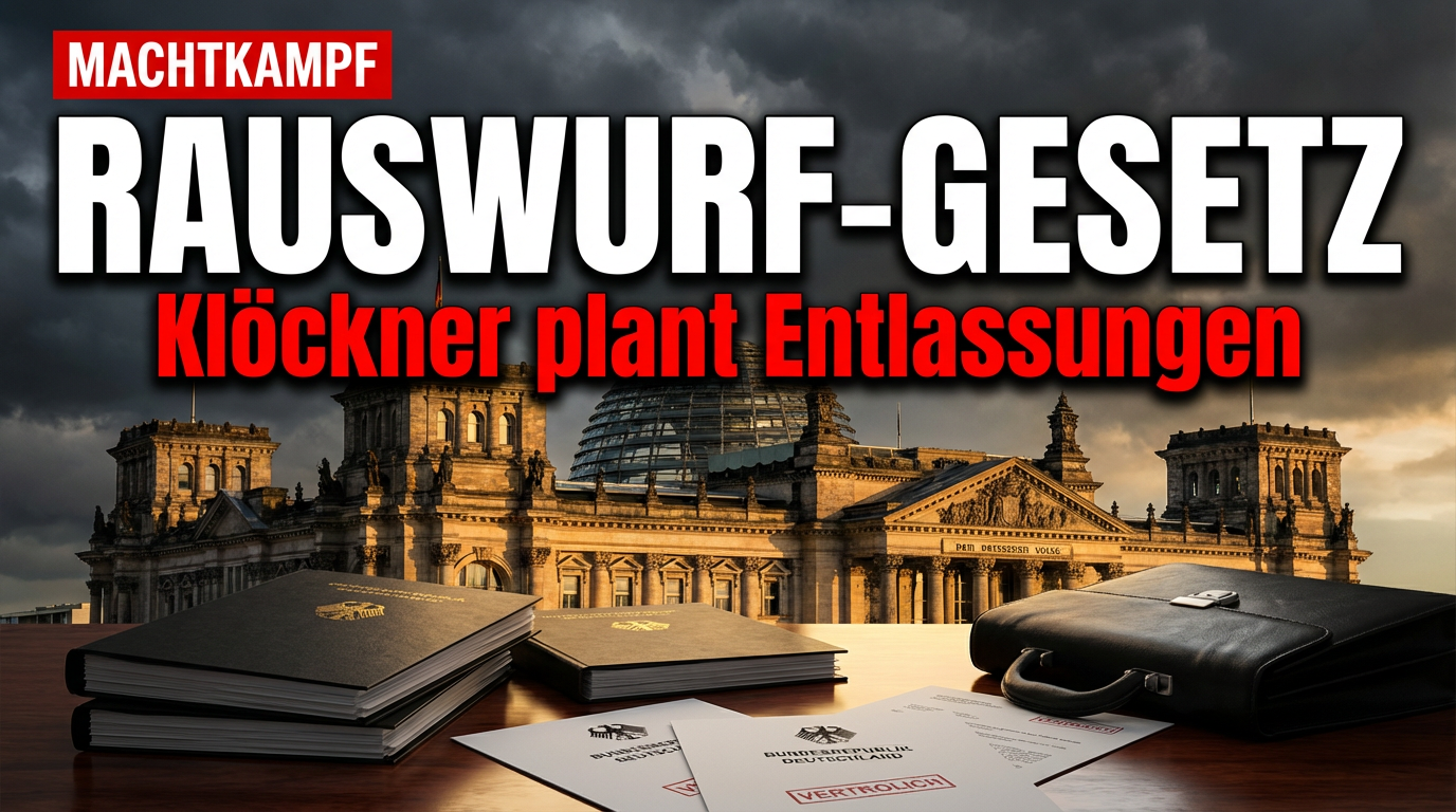 Bundestagspräsidentin Klöckner plant Gesetzesänderung zur Entlassung ...