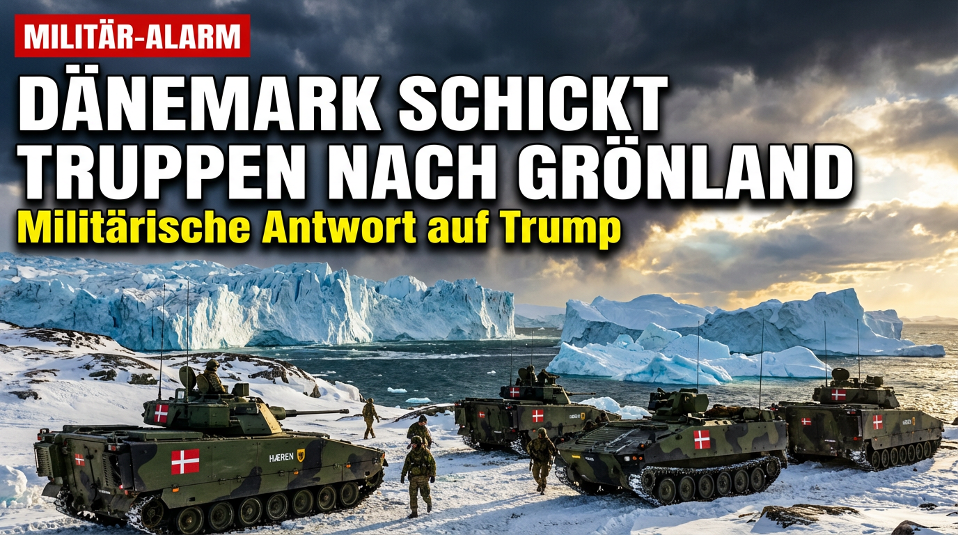 Dänemark rüstet auf: Militärische Vorhut erreicht Grönland nach Trumps ...