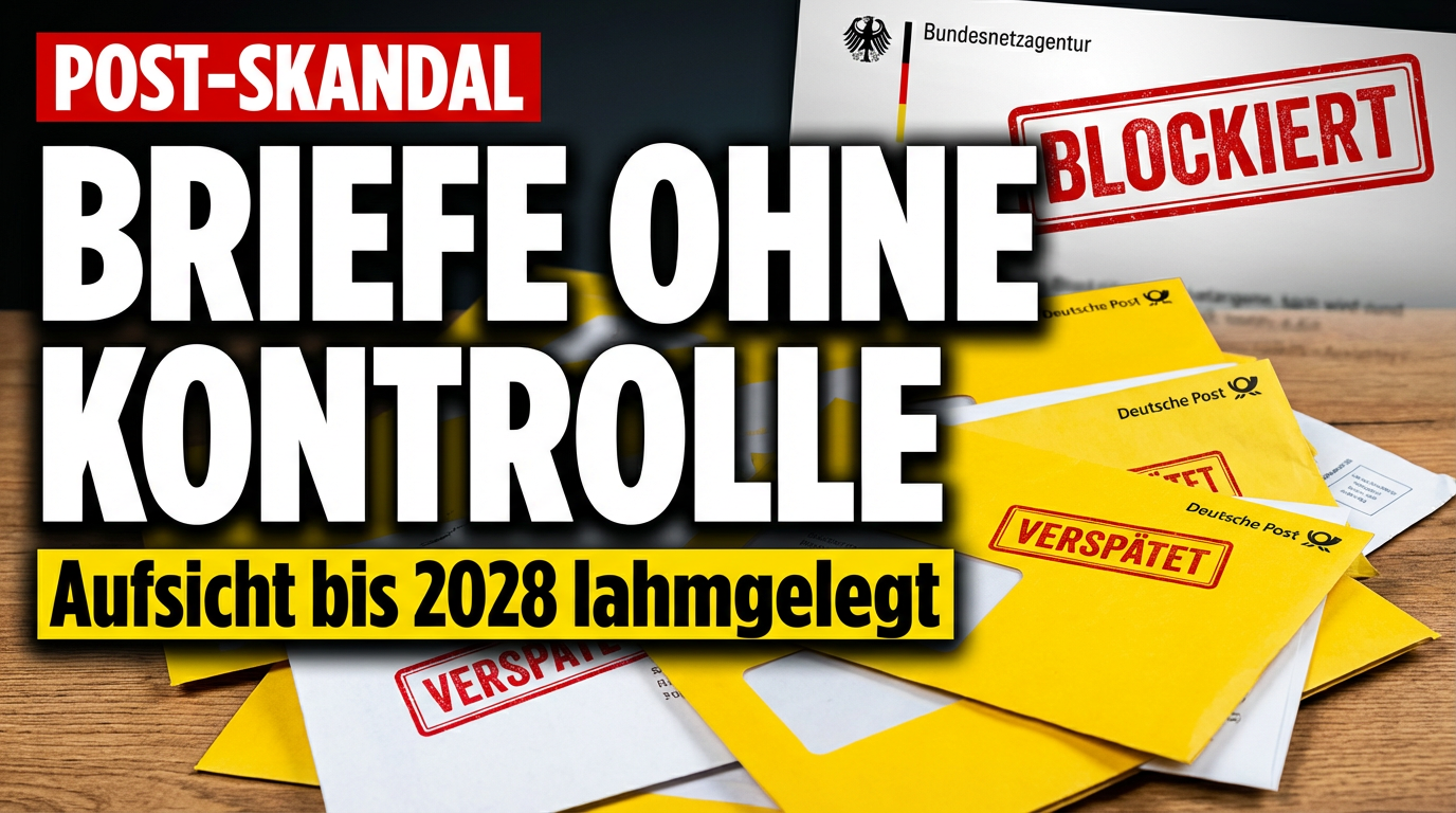 Deutsche Post ohne Kontrolle: Staatliche Aufsicht über Brieflaufzeiten ...
