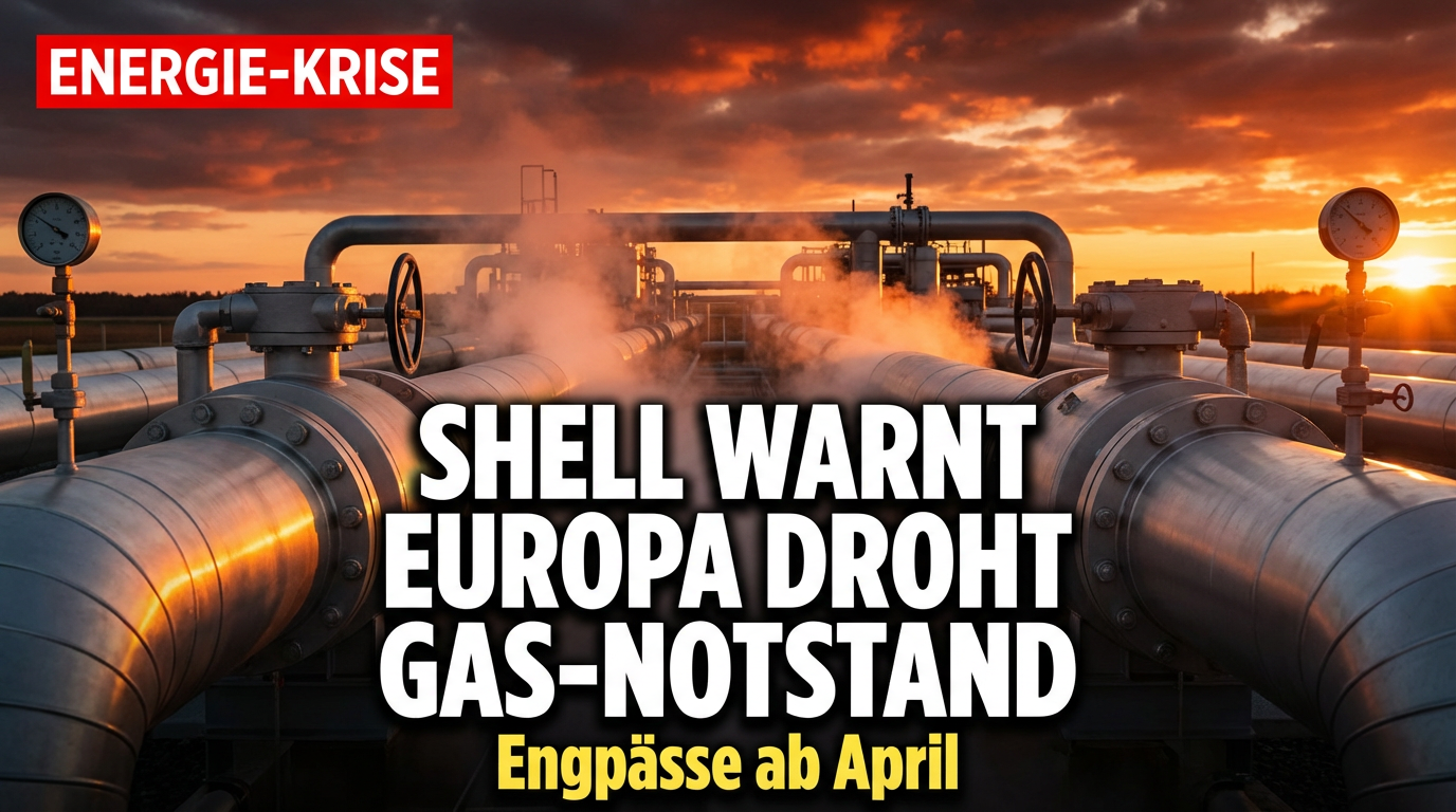 Europas Energieversorgung vor dem Kollaps? Shell-Chef warnt vor ...