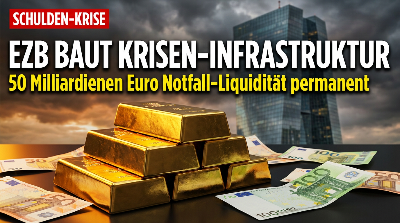 EZB baut Schulden-Infrastruktur aus: Permanente Repo-Fazilität als ...