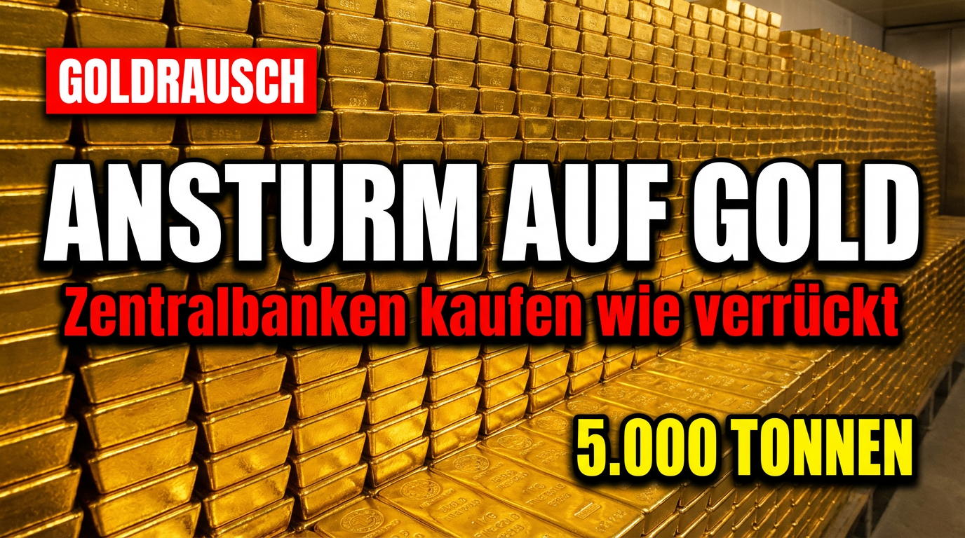 Goldmarkt im Ausnahmezustand: Zentralbanken und Anleger reißen sich um ...