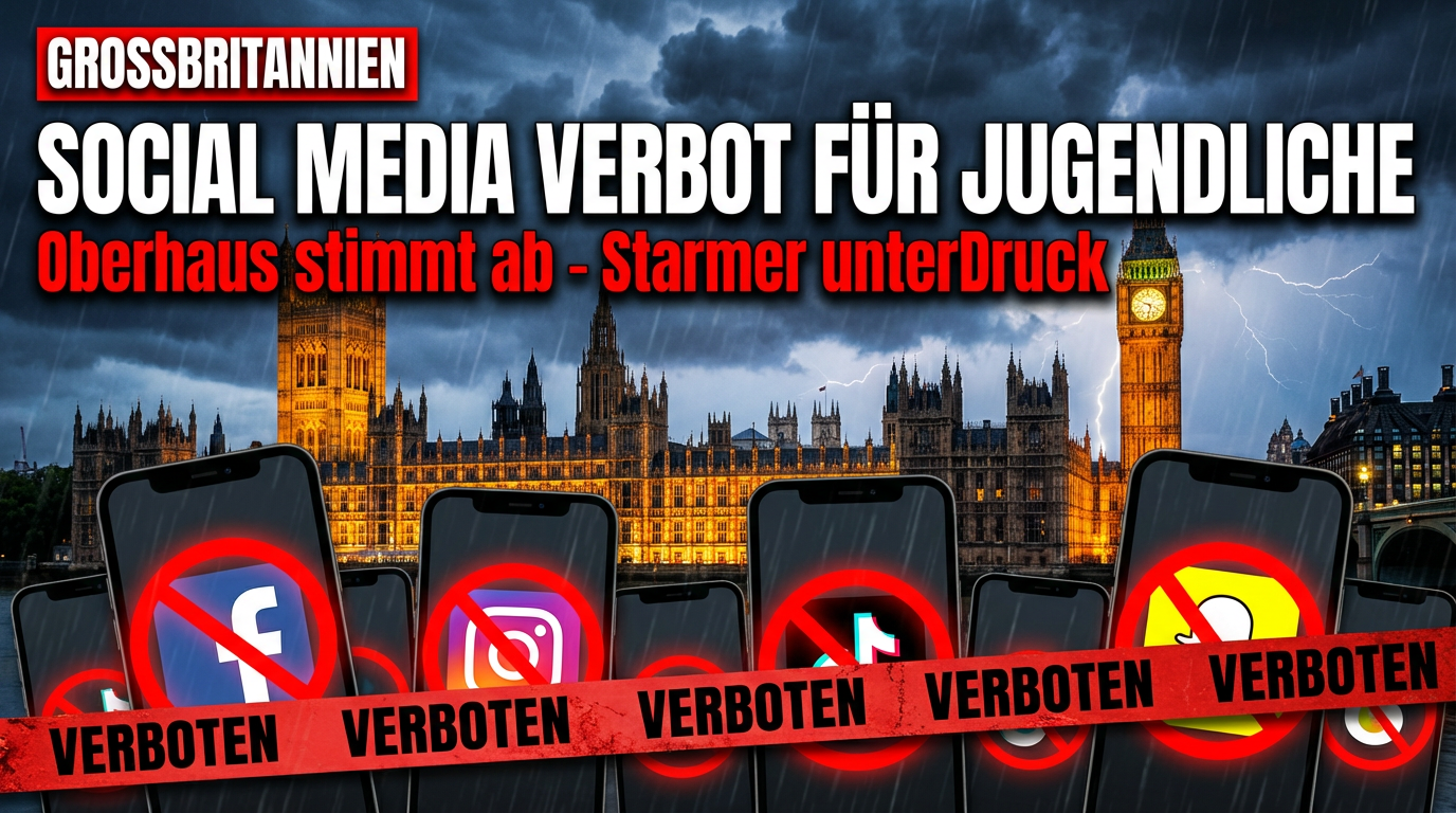 Großbritannien auf dem Weg zum Social-Media-Verbot für Minderjährige ...
