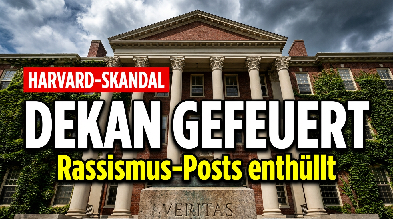 Harvard-Dekan nach rassistischen Anti-Weißen-Posts gefeuert: Wenn die ...