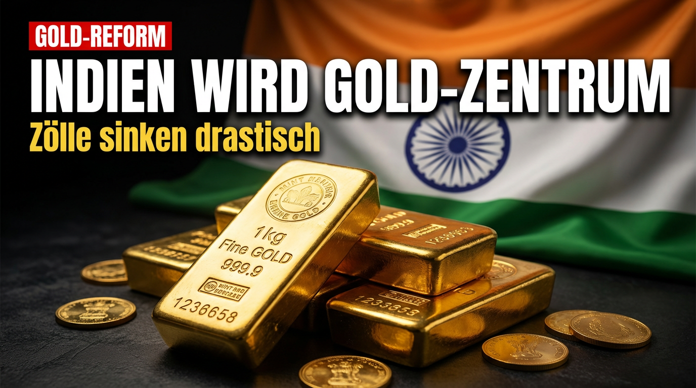 Indien plant radikale Goldmarkt-Reform: Zollsenkungen sollen den ...