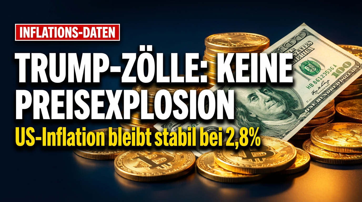 Inflationsdaten widerlegen Panikmache: Trumps Zölle treiben Preise ...