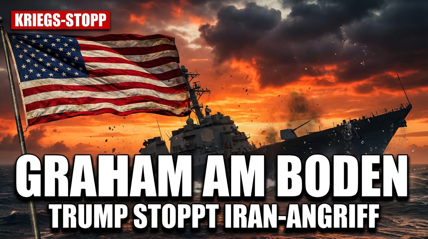 Kriegstreiber Graham am Boden zerstört: Trump verweigert Angriff auf Iran