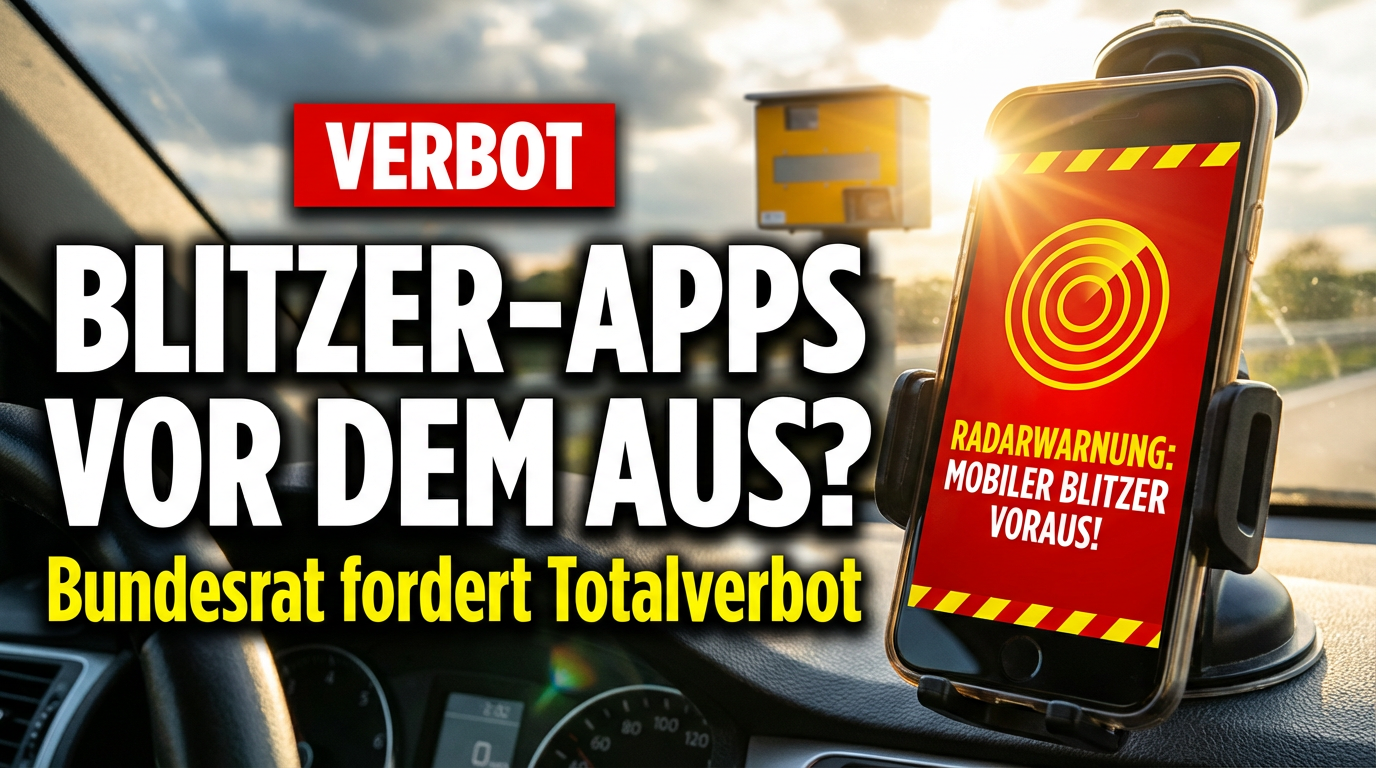 Länder fordern Totalverbot für Blitzer-Apps: Der nächste Schritt zur ...