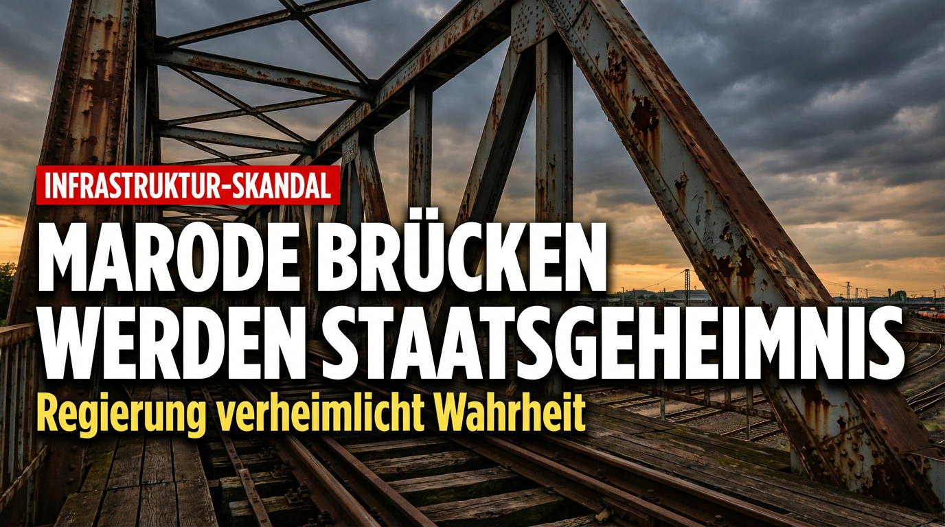 Marode Infrastruktur wird zum Staatsgeheimnis: Regierung verweigert ...
