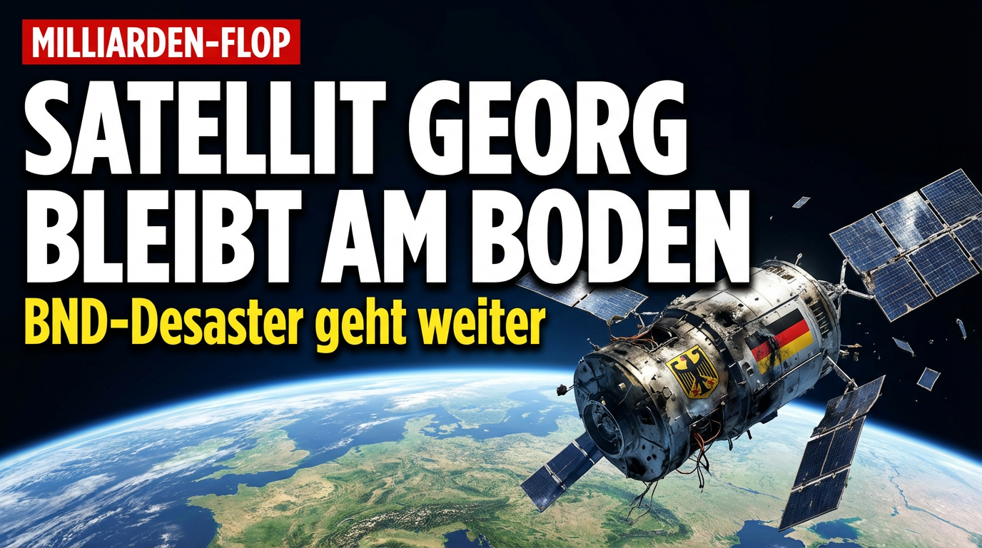 Milliarden-Debakel im All: BND-Satellit „Georg" wird zum Symbol ...
