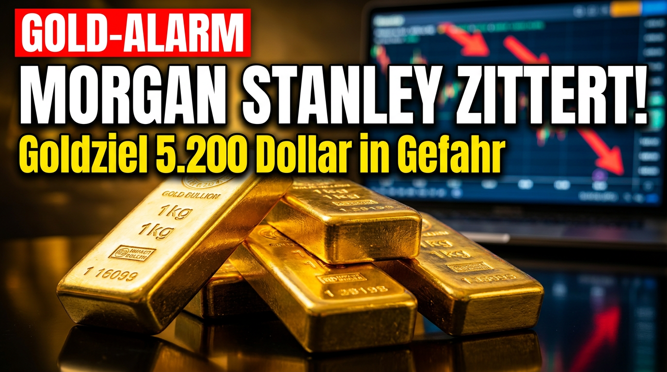 Morgan Stanley und das große Zittern: Hängt Gold wirklich am Tropf der ...