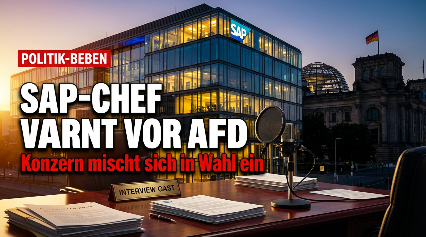 SAP-Chef mischt sich in Politik ein: Konzernlenker warnt vor ...