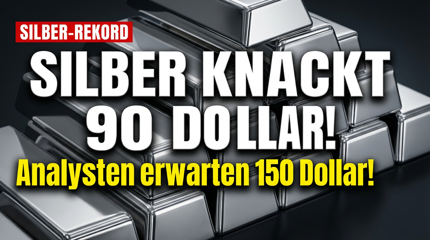 Silber durchbricht die 90-Dollar-Marke: Ein historischer Moment für ...