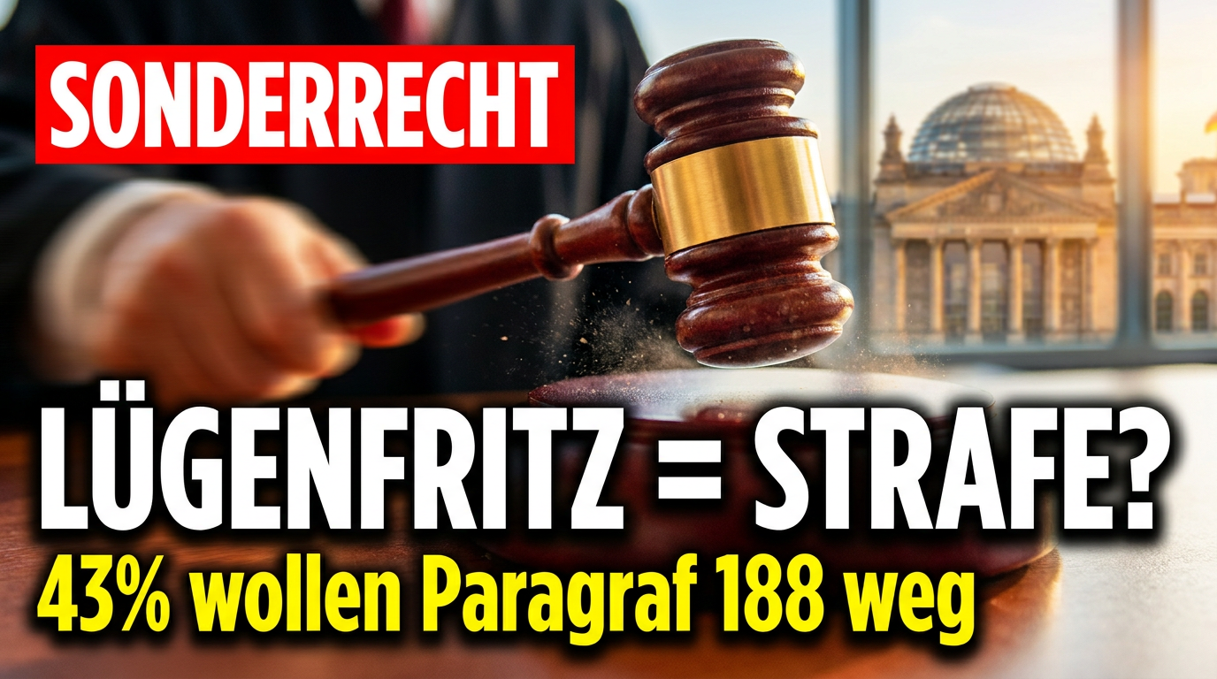 Sonderrecht für die Mächtigen? Die Mehrheit der Deutschen will Paragraf ...