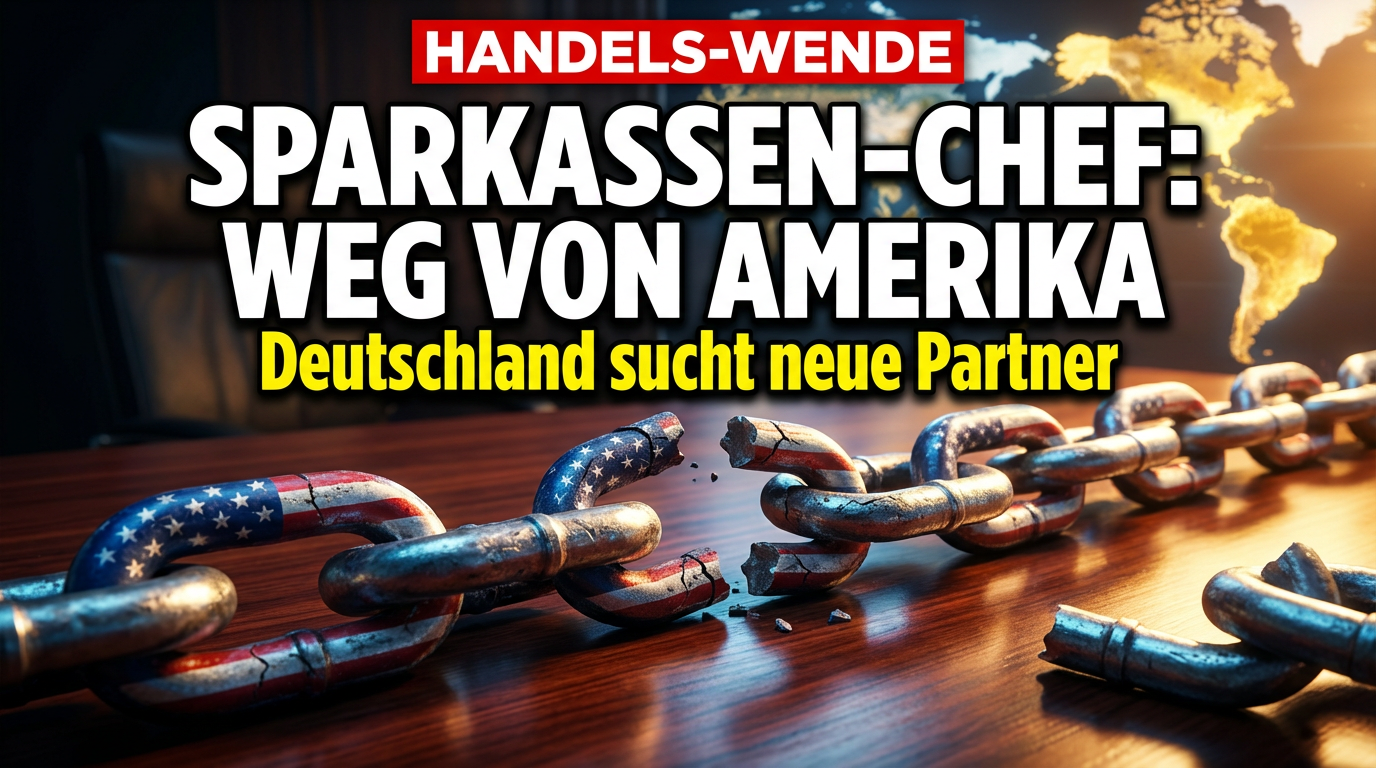 Sparkassen-Chef fordert Abkehr von Amerika: Deutschland muss neue ...