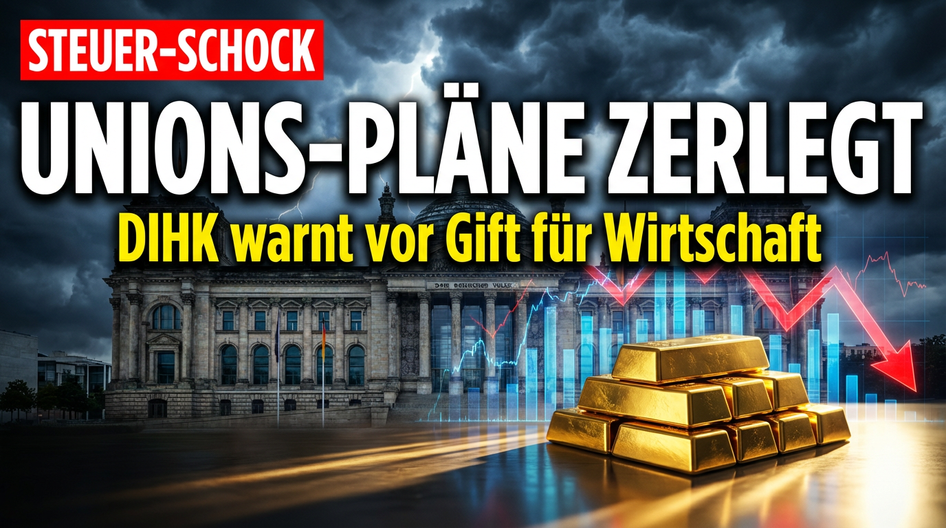 Steuererhöhungen als Wachstumskiller: DIHK zerlegt Unions-Pläne zum ...