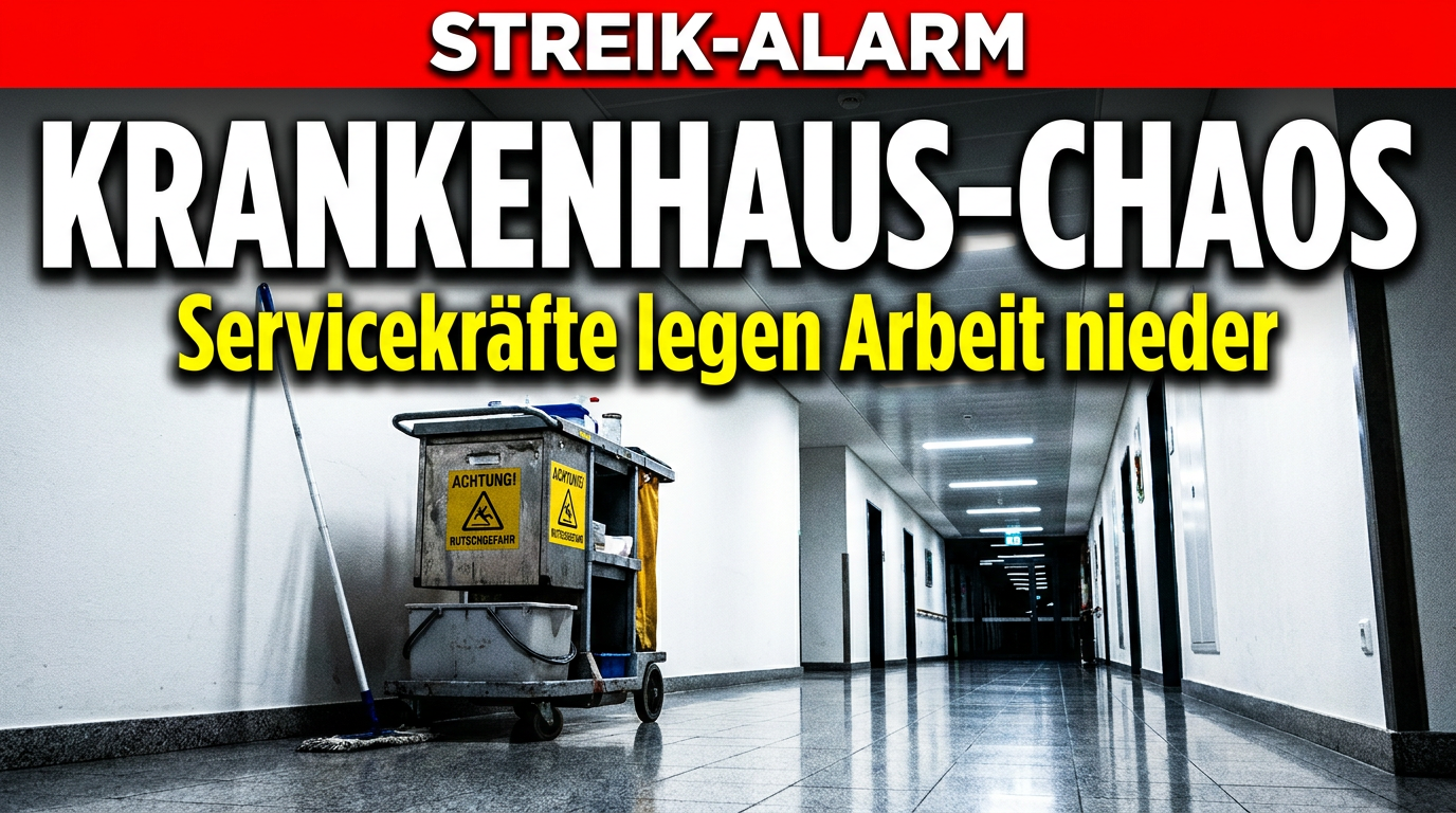 Streik im Gesundheitswesen: Wenn die Servicekräfte den Stecker ziehen