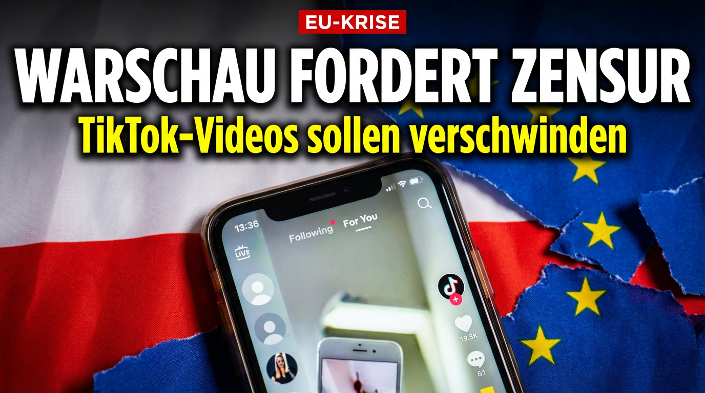 Warschau ruft Brüssel zu Hilfe: Polexit-Videos sollen von TikTok ...