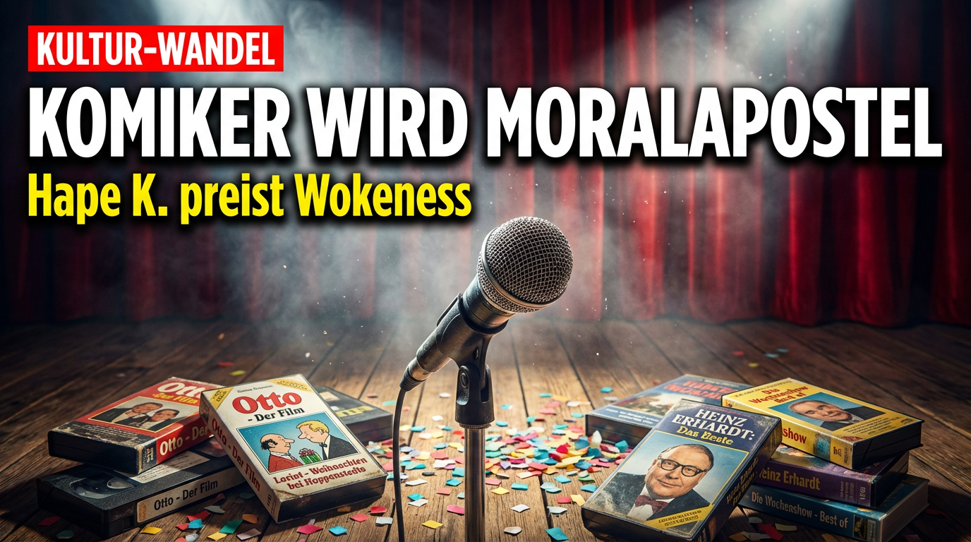 Wenn Komiker zu Moralaposteln werden: Hape Kerkeling preist die ...