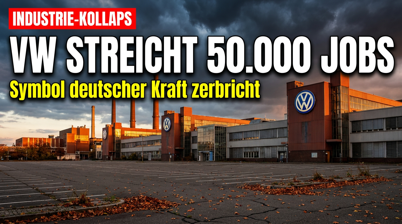 Wolfsburger Kahlschlag: VW streicht 50.000 Stellen – das Symbol ...