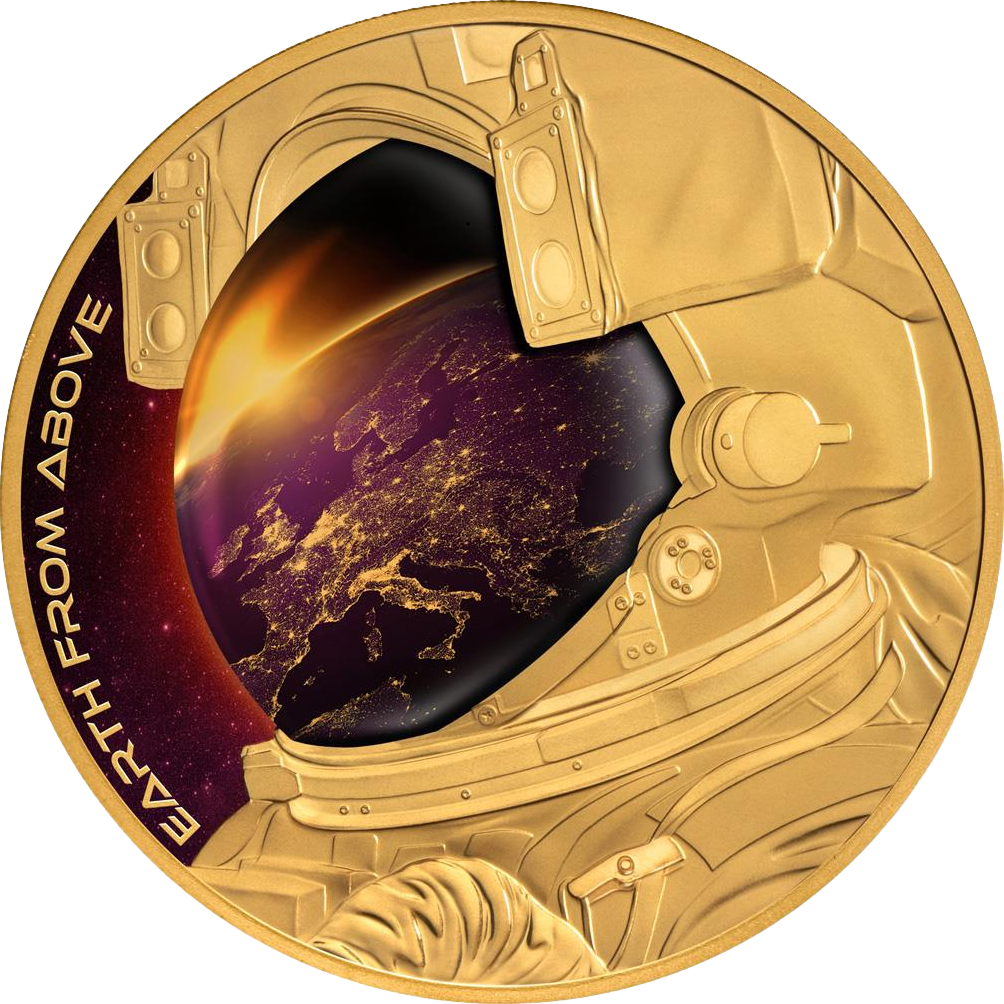 1 Unze Gold Earth From Above 2022 PP | Limitiert auf 99