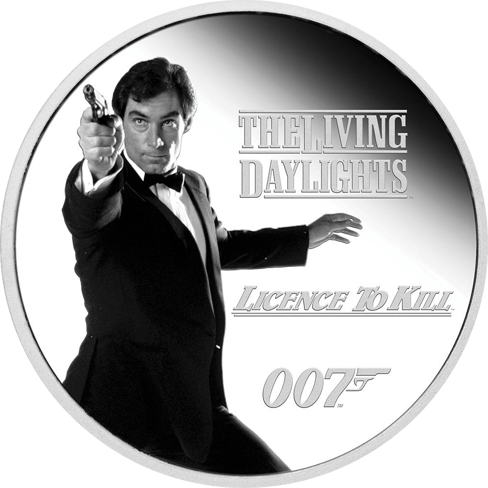 1 oz Silber James Bond Timothy Dalton 2023 PP | Perth Mint