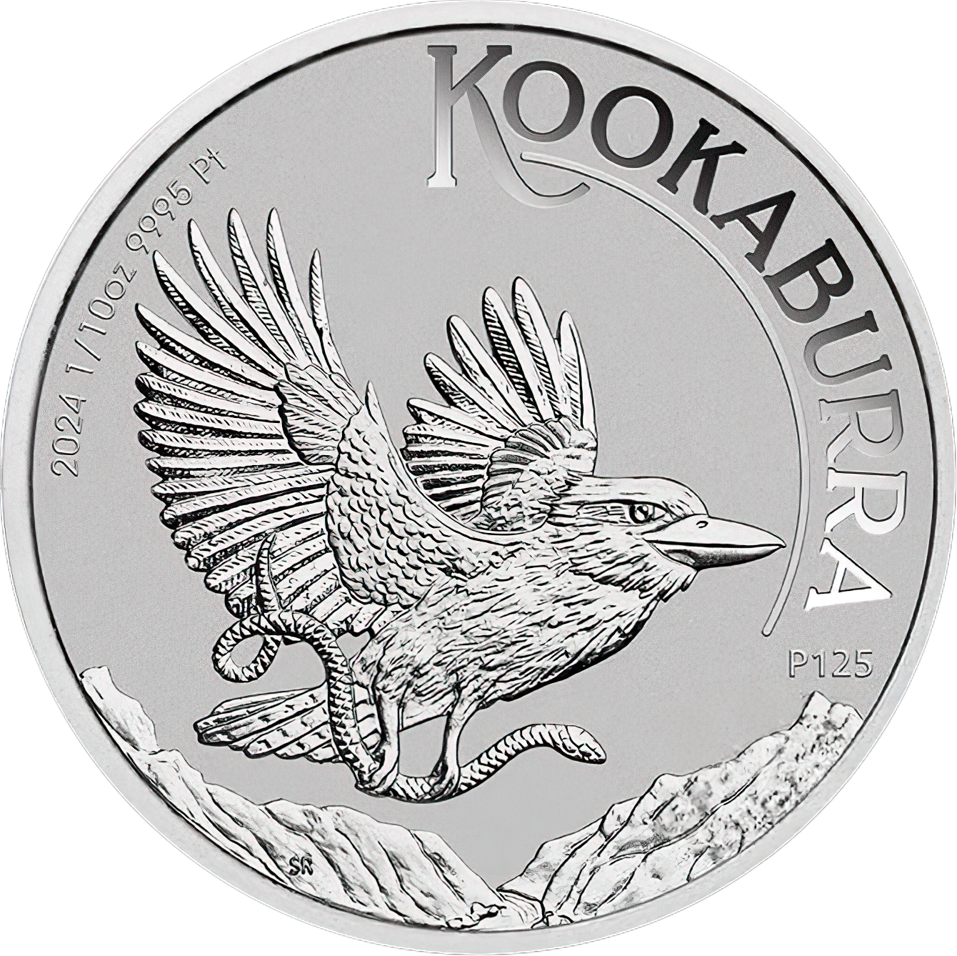 1/10 oz Platin Kookaburra 2024 | Perth Mint Australien