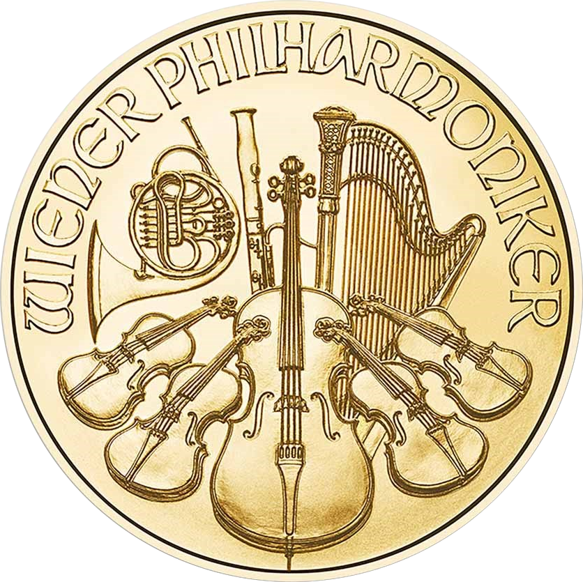 1/10 Unze Gold Wiener Philharmoniker 2025 | Münze Österreich