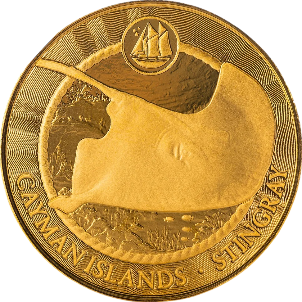 1 Unze Gold Cayman Islands Stachelrochen 2025 | Limitiert