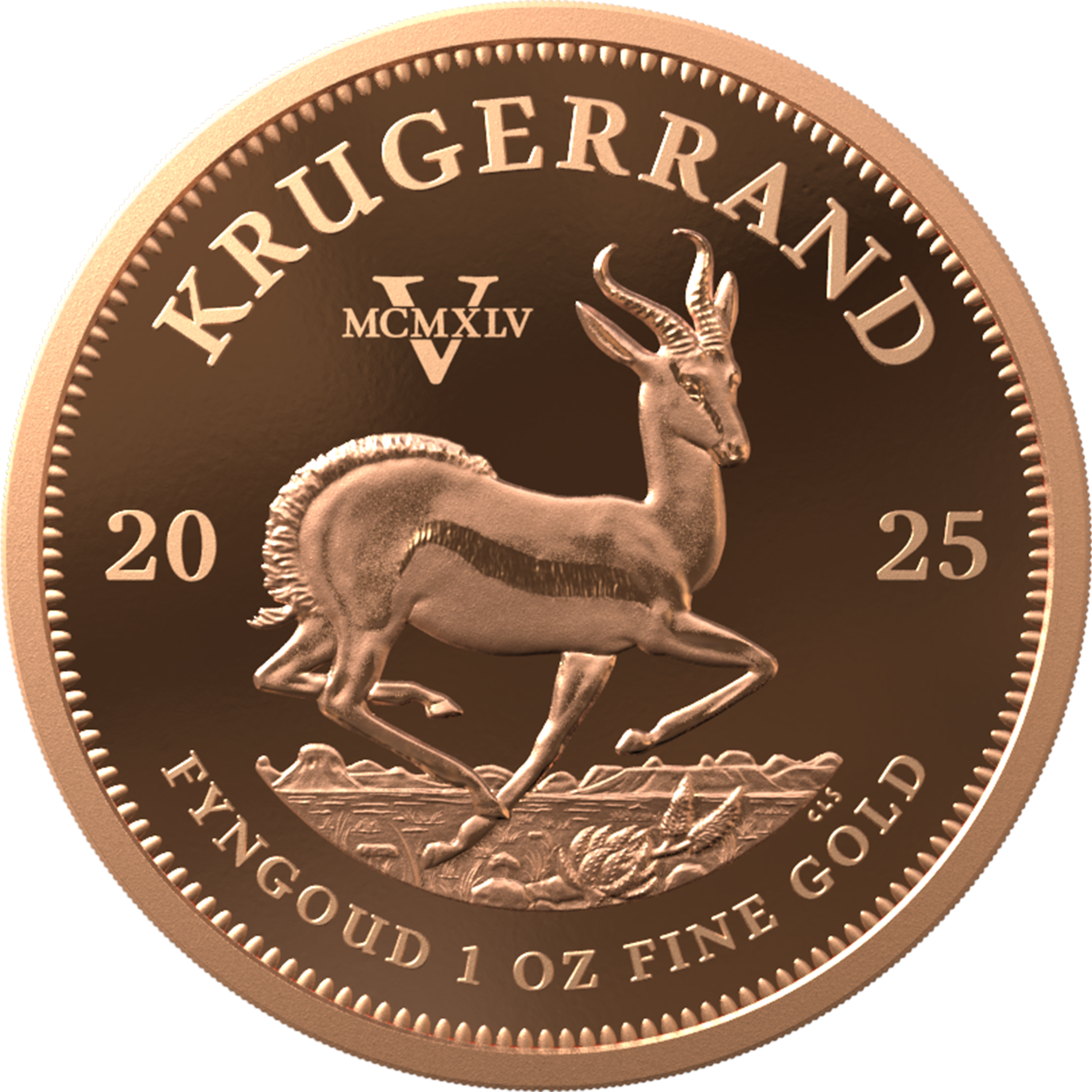 1 Unze Gold Krügerrand VE-Day Privy Mark 2025 | PP