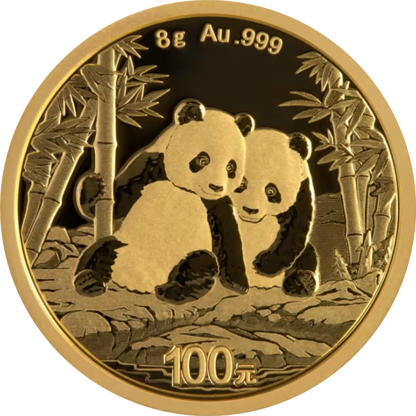 8g Gold China Panda 2026 | Goldmünze China Mint