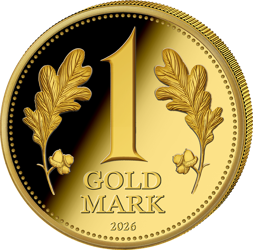 1/200 Unze Gold "Gold Mark" 2026 | Kettner Exklusiv