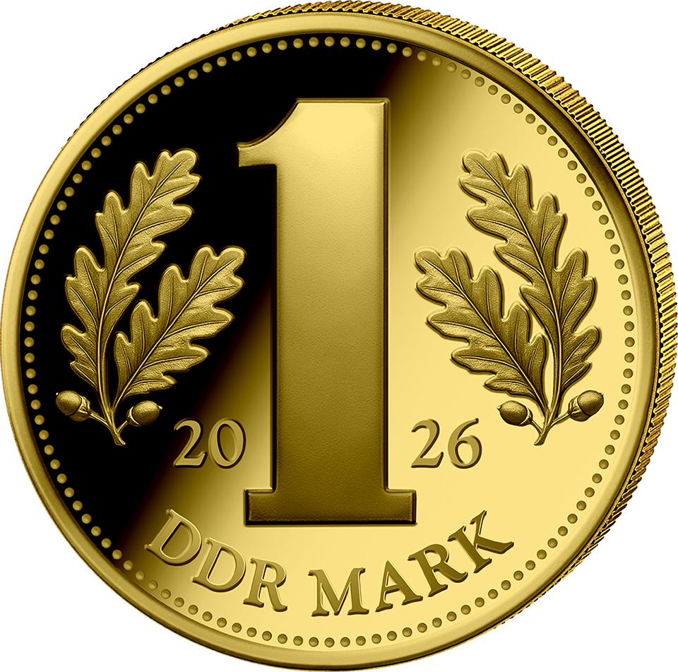 1/200 Unze Gold DDR Mark 2026 | Kettner Exklusiv