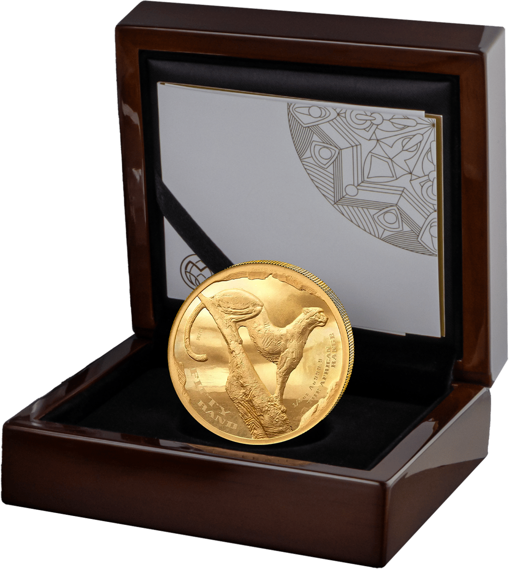 1/4 oz Gold African Range Gepard 2026 | High Relief PP